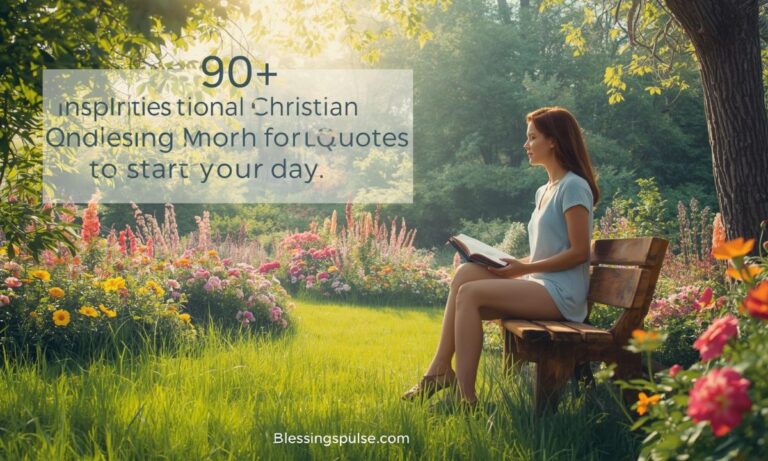 90+ Inspirational Christian Morning Quotes to Start Your Day